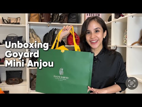 Unboxing Goyard Mini Anjou- tas andalan mama jaksel 😍 - YouTube