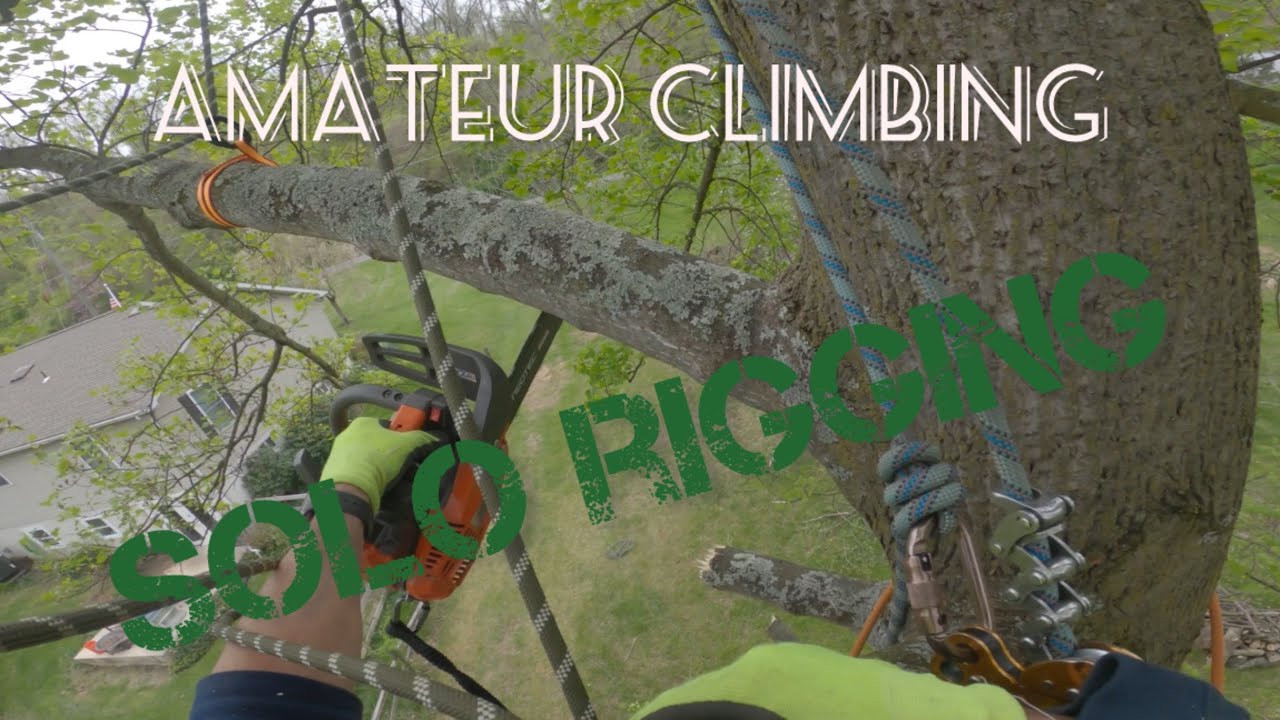 Amateur Climbing - Solo Rigging - YouTube