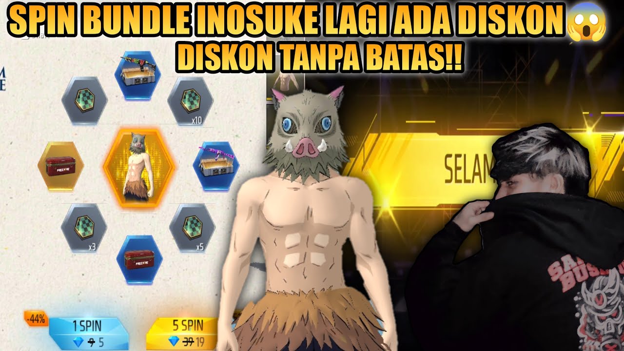 Spin Bundle Inosuke Mumpung Diskon!! || Diskonnya Tanpa Batas Cuy🔥 ...