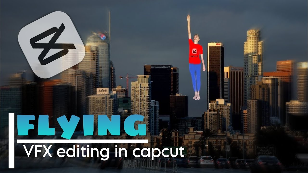 super hero flying video editing in capcut||capcut tutorial||mobile vfx editing||editor man - YouTube