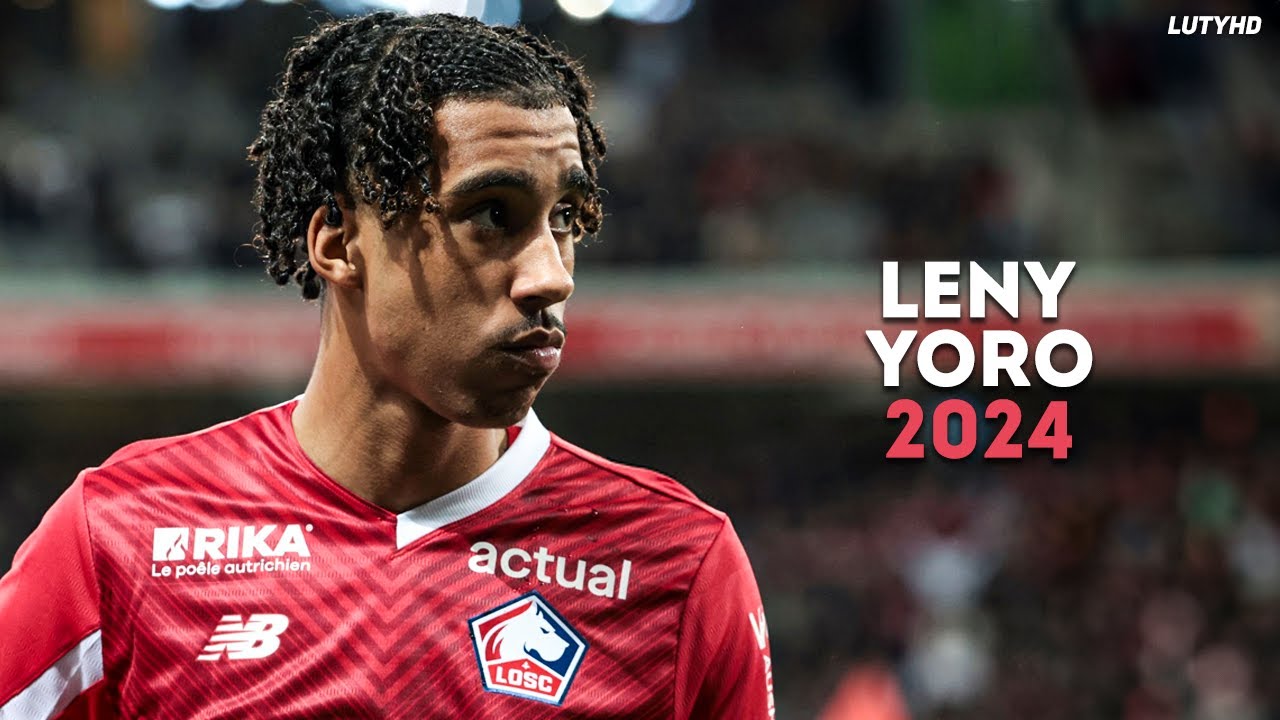 Leny Yoro 2024 - The Perfect Defender | Skills, Goals, Tackles & Passes ...
