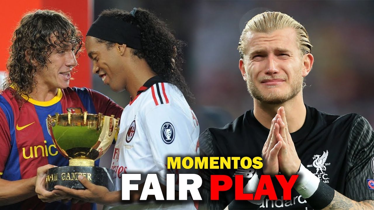 Momentos EMOCIONANTES de FAIR PLAY no Futebol - YouTube