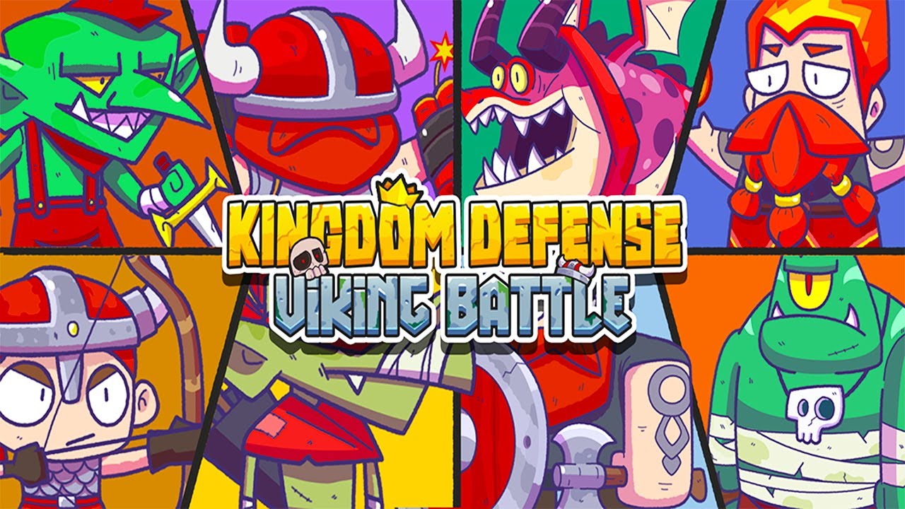 Kingdom Defense: Viking Battle Gameplay - YouTube