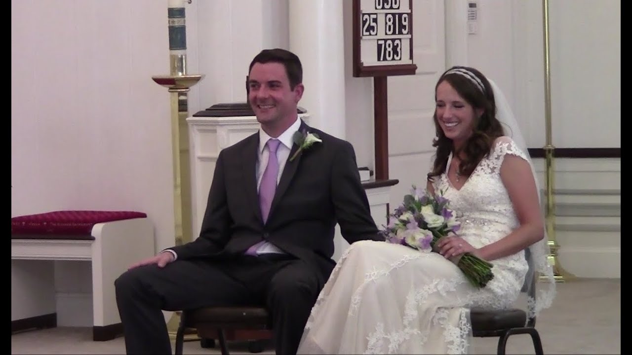 The Wedding and Reception of Burke and Colin Murray - YouTube