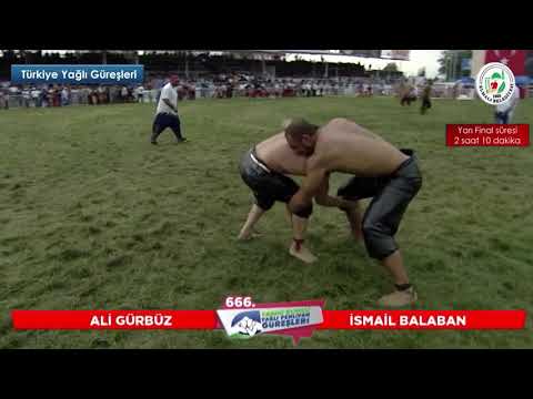 667. ELMALI GÜREŞLERİ... ALİ GÜRBÜZ & İSMAİL BALABAN FİNALİ  ...