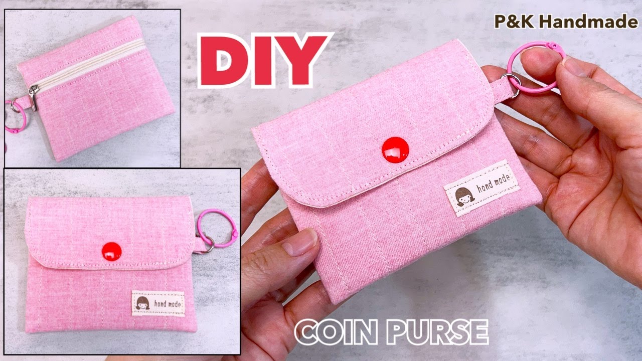 EASY TO MAKE HOW TO MAKE CUTE COIN PURSE | MAKING COIN PURSE EASILY AT ...