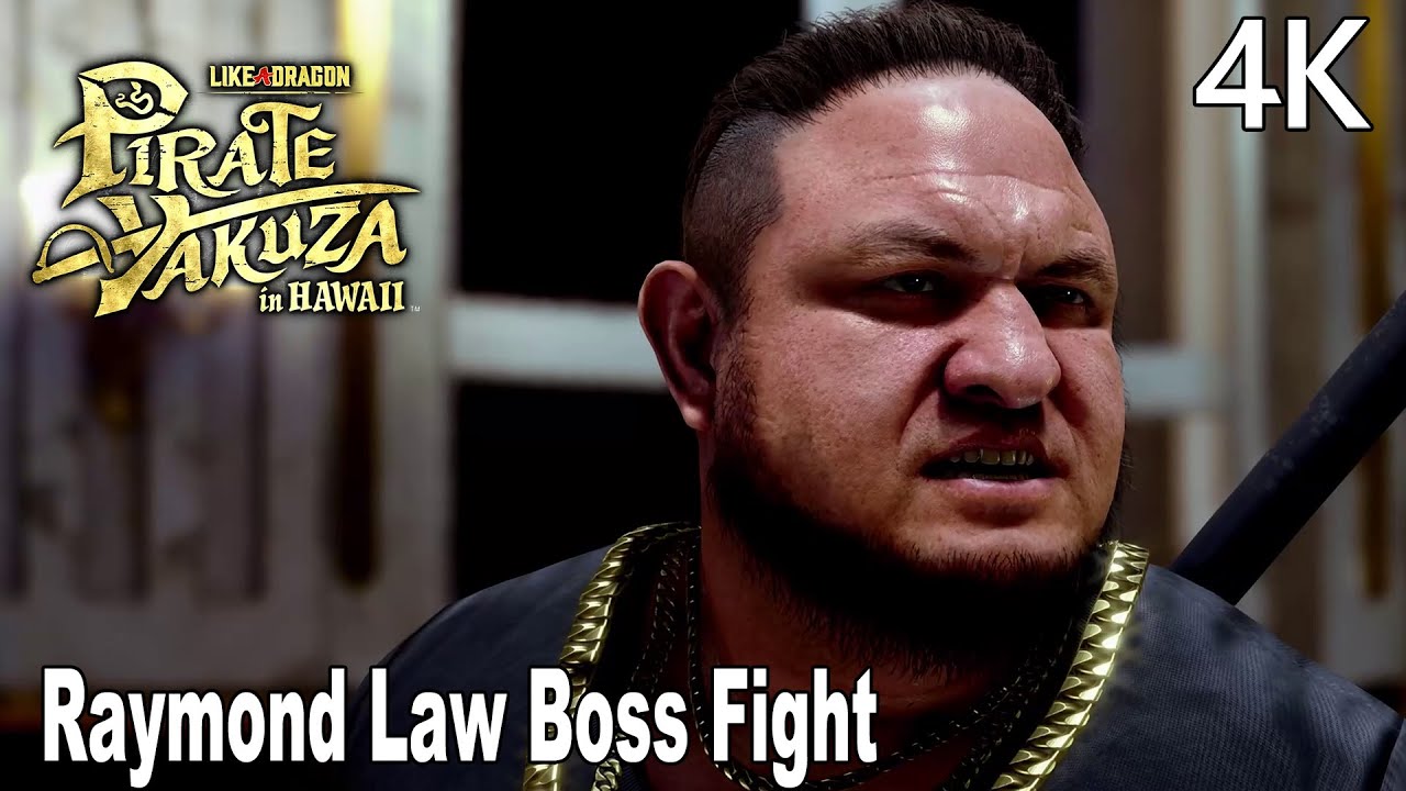 Raymond Law The Pirate King Boss Fight Like a Dragon Pirate Yakuza in ...