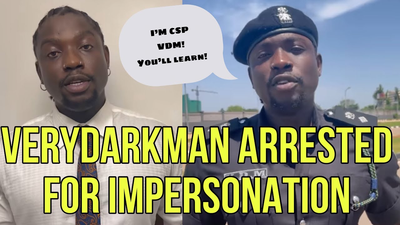 VERYDARKMAN ARR£STED & CHARGED TO C0URT BY THE NIGERIAN POLICE | VDM IN ...