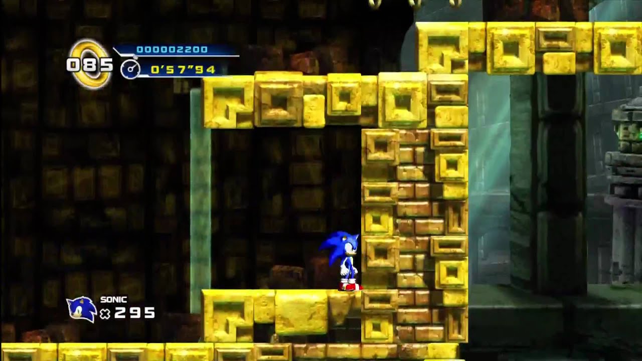 Sonic the Hedgehog 4 "Episode 1": Lost Labyrinth Zone Act 1 [1080 HD ...