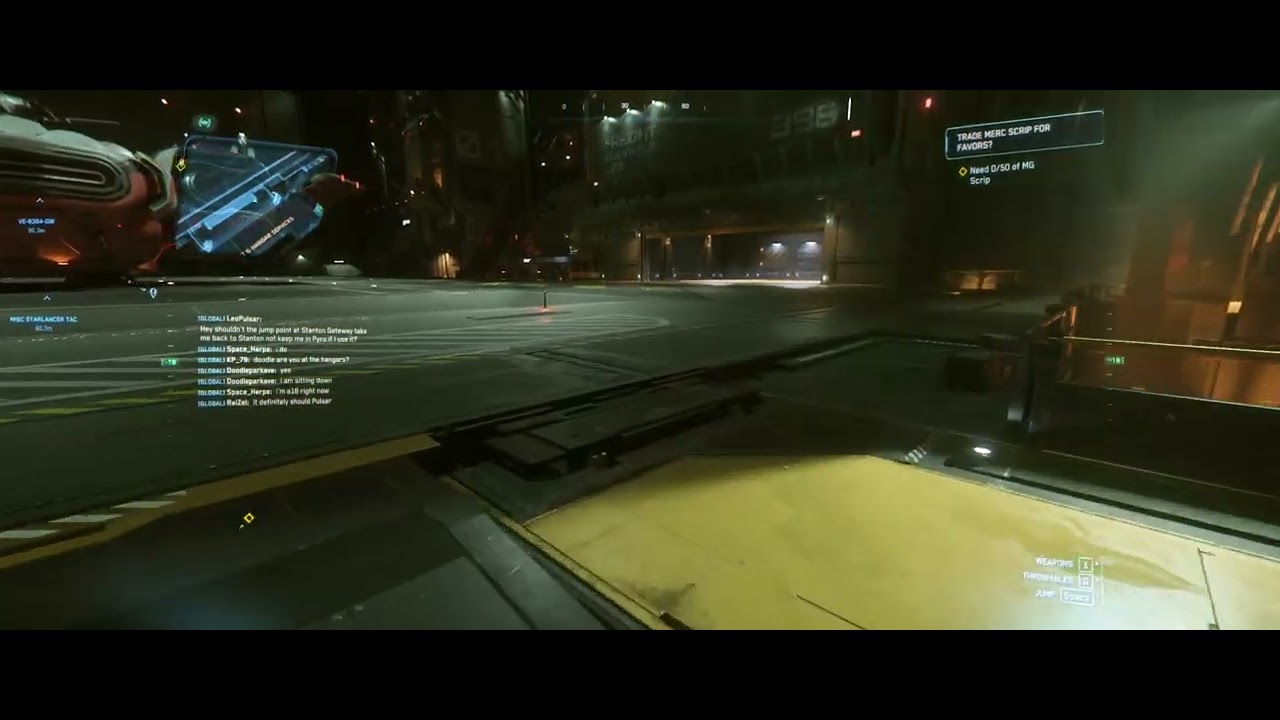 star citizen 4.1.1 - loading up scrip and starting the turn in process ...