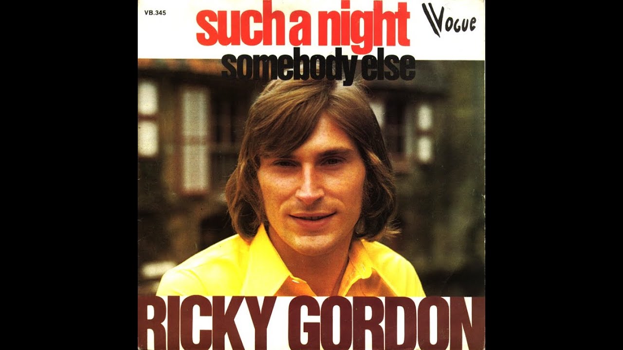 Ricky Gordon - Such A Night (1974) - YouTube