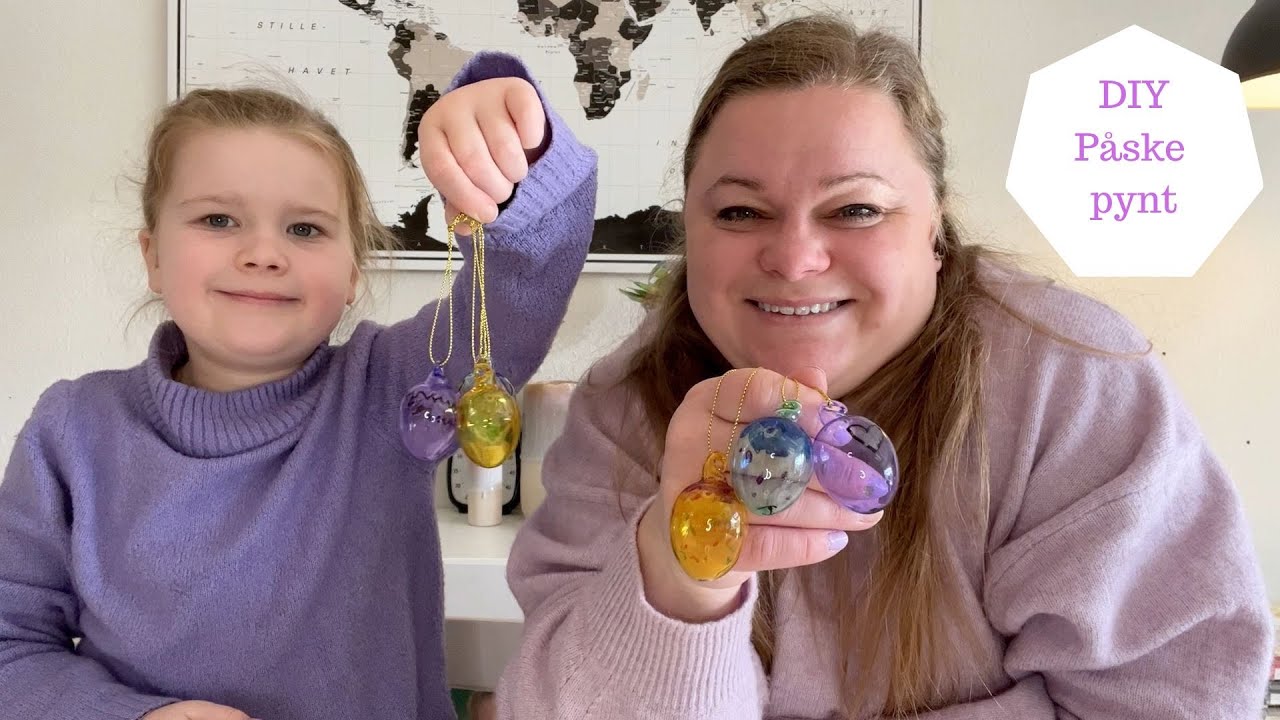 DIY PÅSKE PYNT - YouTube