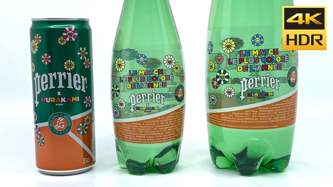 Perrier x Takashi Murakami (Limited Edition) Roland-Garros 2021 🎾 Can ...