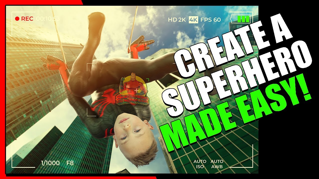 Photoshop Manipulation Epic Superhero Tutorial - How To Make Yourself ...
