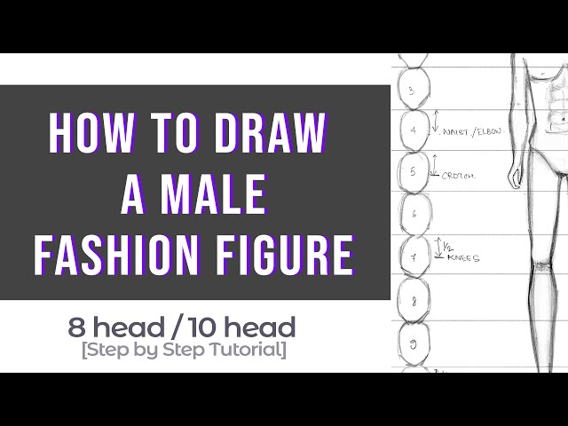 How To Draw A Man Figure I Draw Fashion
