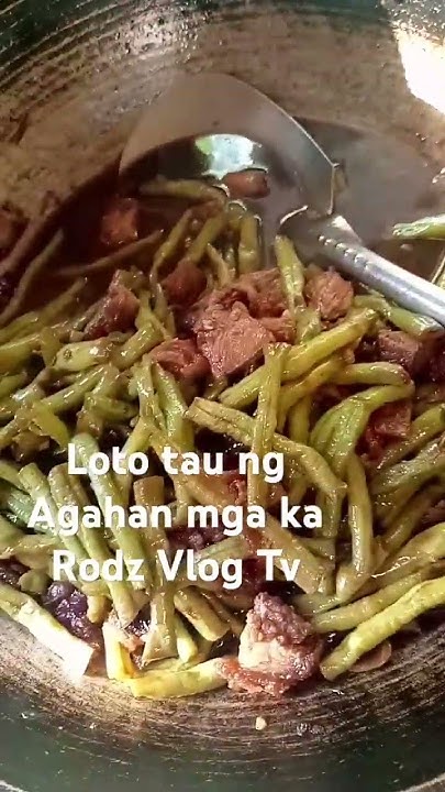 Adobong Sitaw Ala Rodz Vlog Tv - YouTube