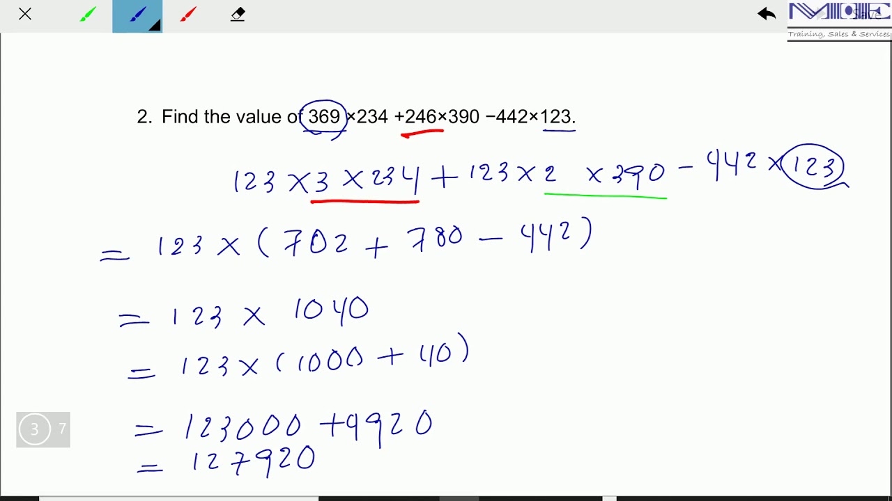 Arithmetic Primary 4 Lesson 2 - YouTube