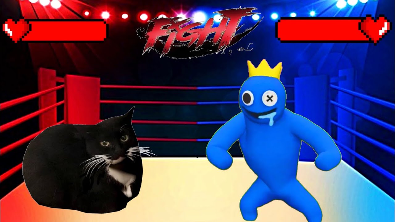 Maxwell Cat vs Rainbow Friends - YouTube