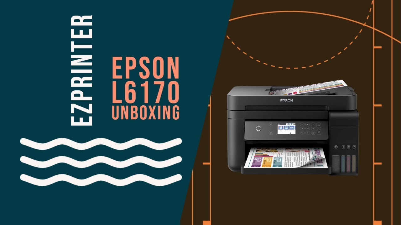 Unboxing Epson L6170 Eco tank printer - YouTube