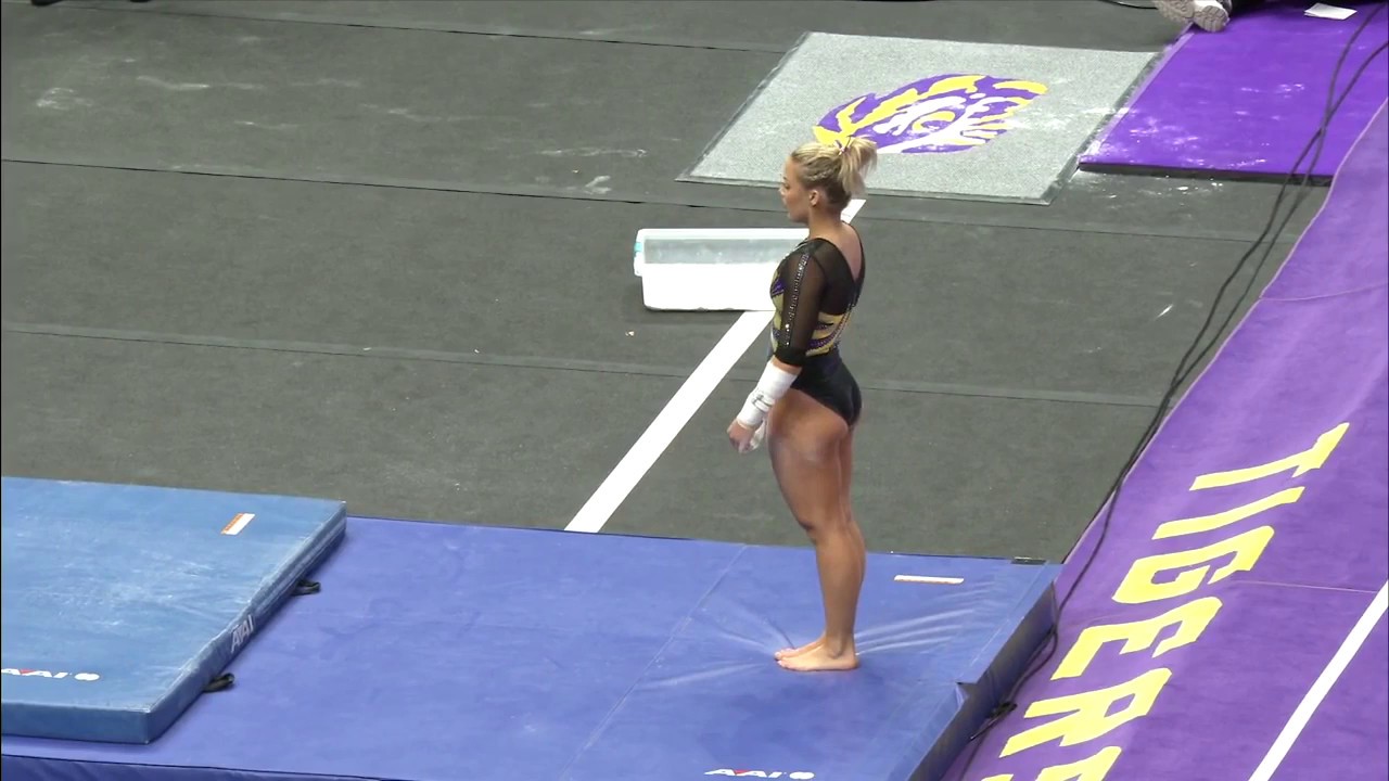 Bridget Dean Bars 2018 LSU Gymnastics 101 - YouTube