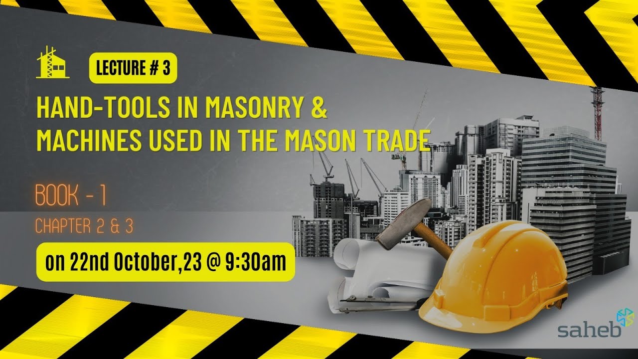 Mastering Masonry: Essential Tools and Modern Machines for Construction ...