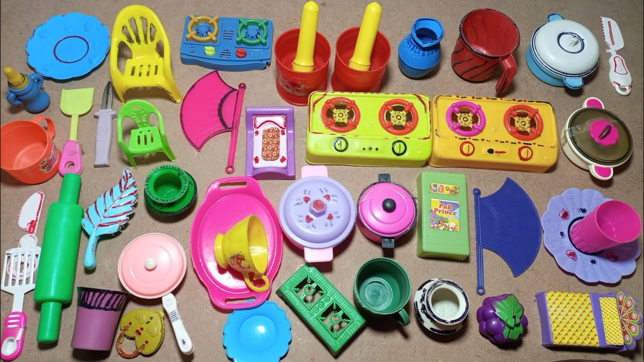 4 Minutes Satisfying With Unboxing Hello Kitty Kitchen Set | Miniature ...