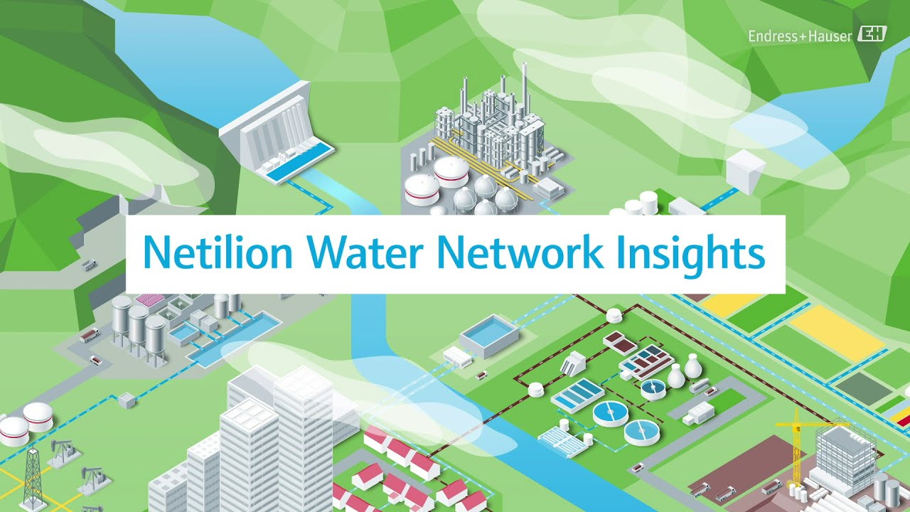 Solution Netilion Water Network Insights pour l'eau potable et les eaux ...