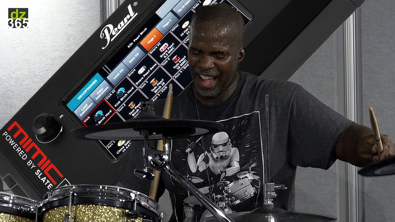 Pearl Drums - Mimic Pro Module demo with Will Kennedy - YouTube