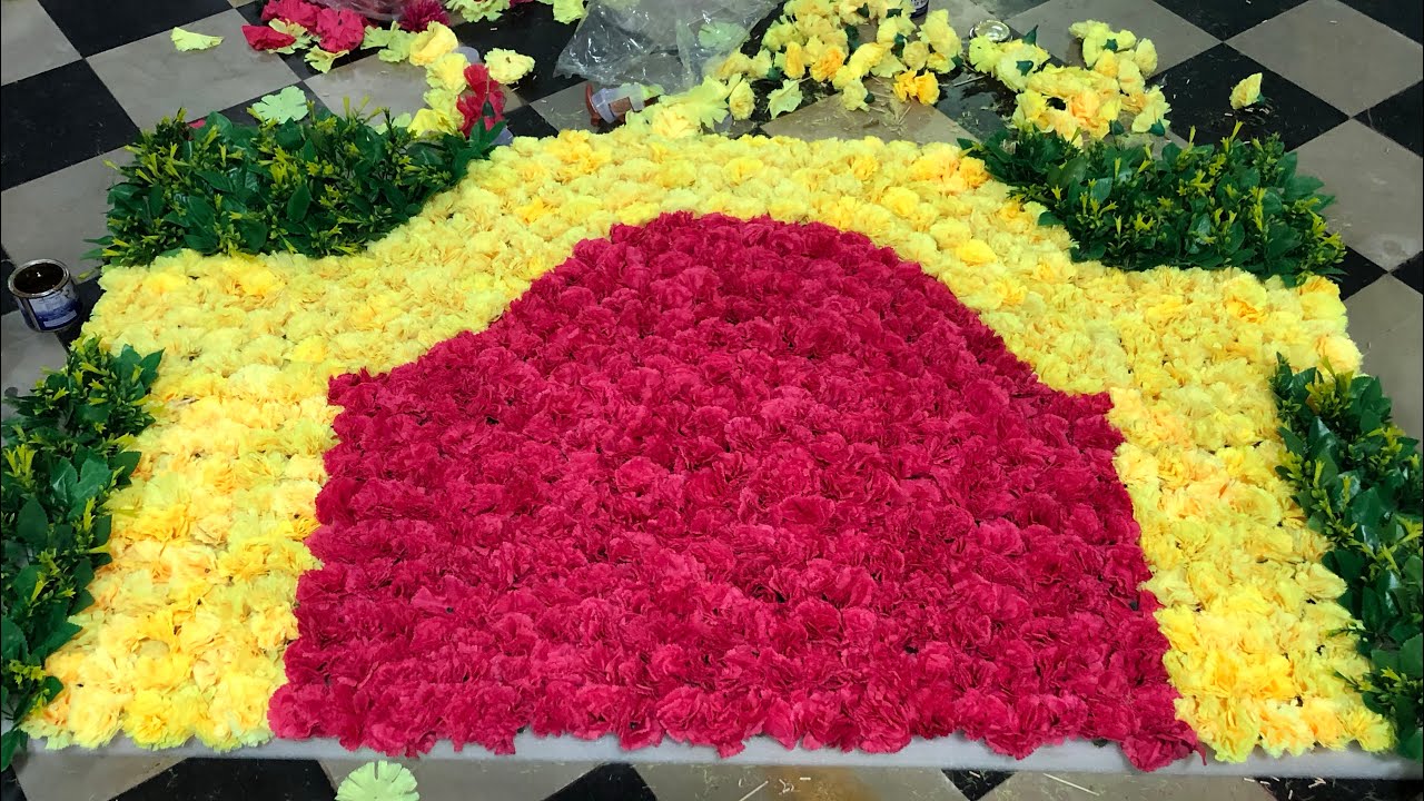 Pallaki Flower Decoration🌺🌺 - YouTube