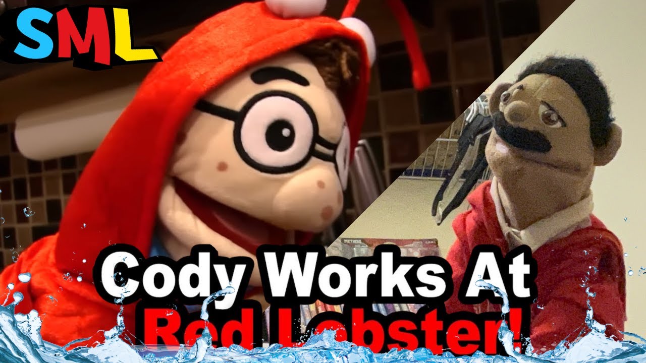 SML Movie: Cody Works At Red Lobster Reaction (Puppet Reaction) - YouTube