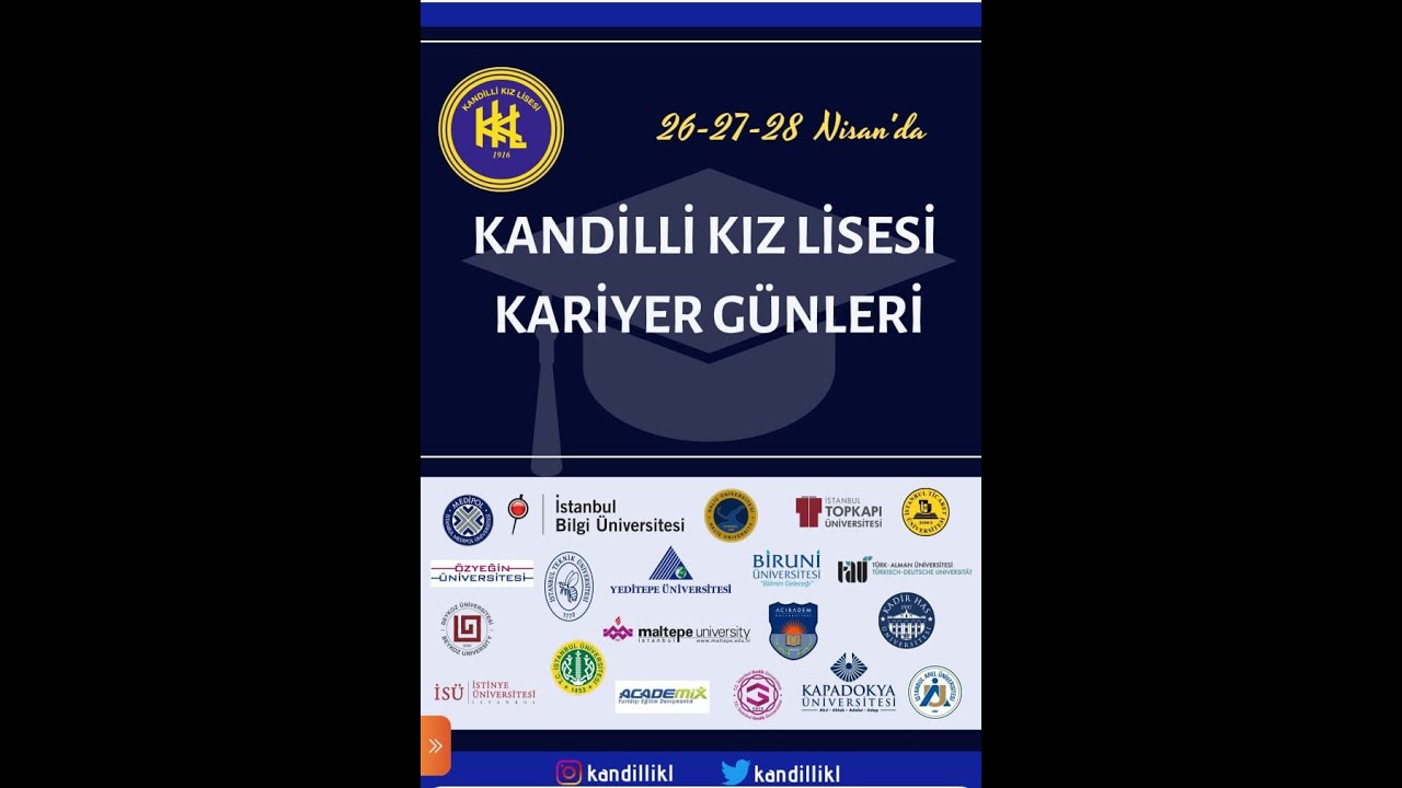 KANDİLLİ KIZ LİSESİ, 2021-2022 EĞİTİM ÖĞRETİM YILI, KARİYER GÜNLERİ ...