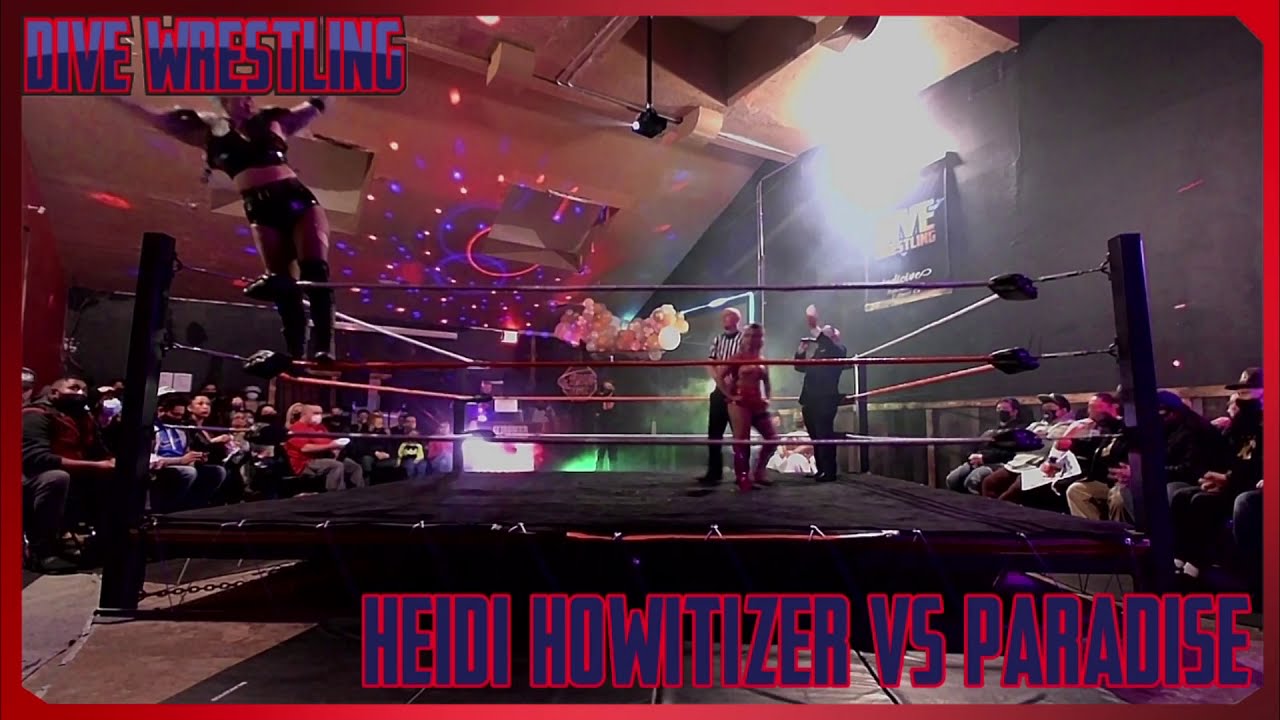 Dive Wrestling 2: Heidi Howitzer VS Paradise - YouTube