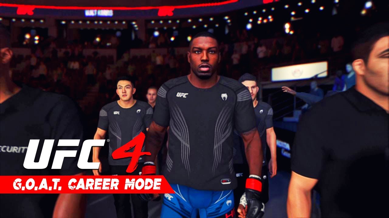 UFC 4 "ANDRE BISHOP" CAREER MODE EP 10 - WALT HARRIS VS ANDRE BISHOP ...