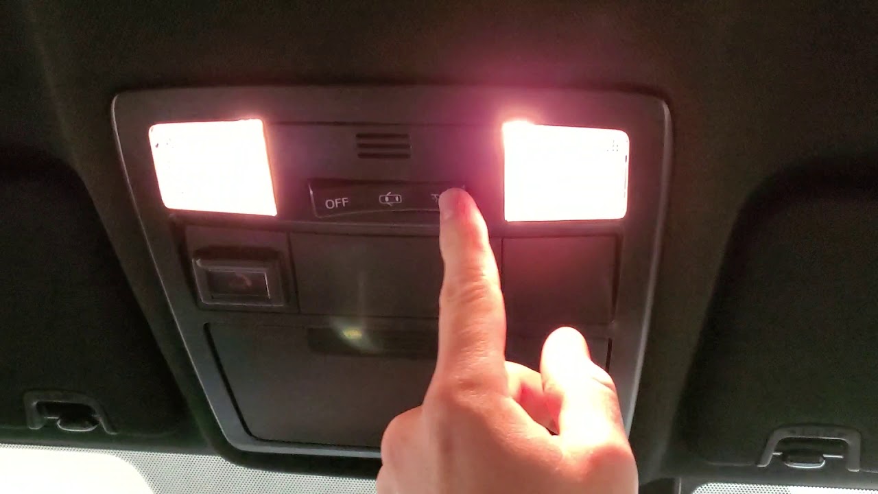 2016, 2017, 2018, 2019, 2020 & 2021 Toyota Tacoma Map Light Bulbs ...