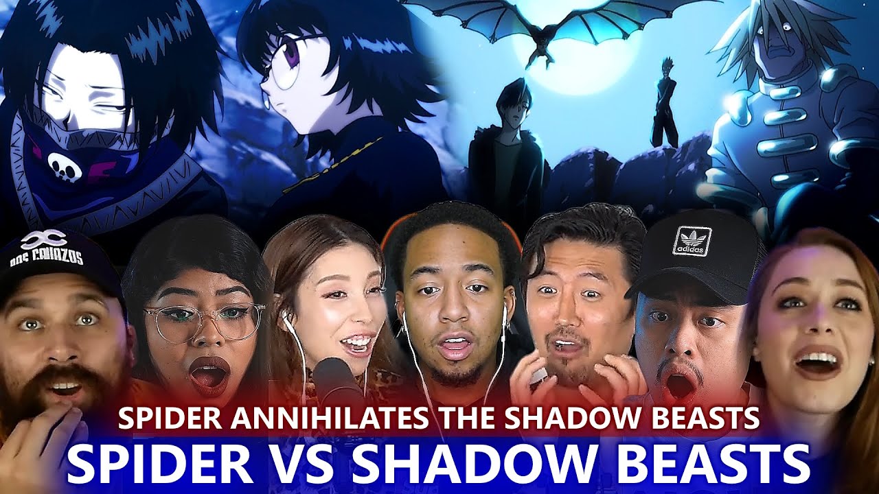 Phantom Troupe vs Shadow Beasts | HxH Ep 45 Reaction Highlights - YouTube
