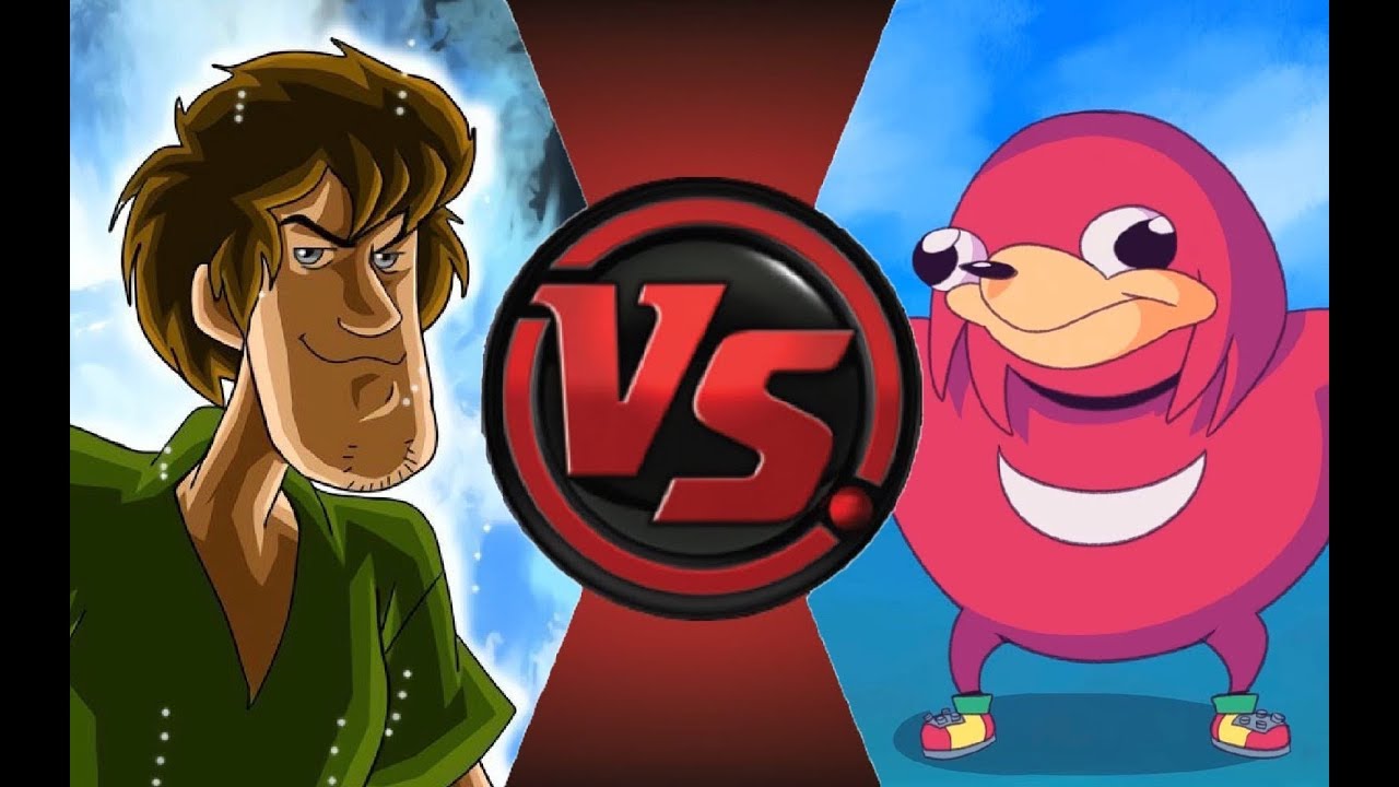 Ultra Instinct Shaggy Vs Ugandan Knuckles - YouTube