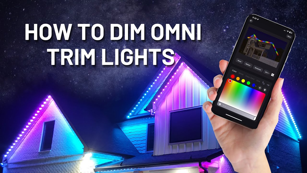 How to Dim OMNI Trim Lights | Brightness Control Tutorial - YouTube