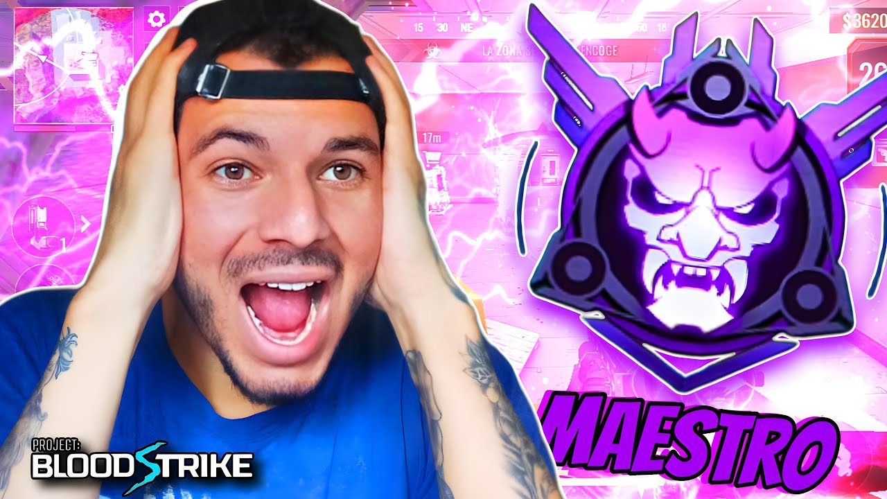 Lo logré! MI EMOCIONANTE camino al Rango Maestro en BLOODSTRIKE - YouTube
