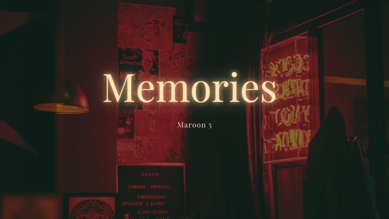 Maroon 5 - Memories (Lyrics) - YouTube
