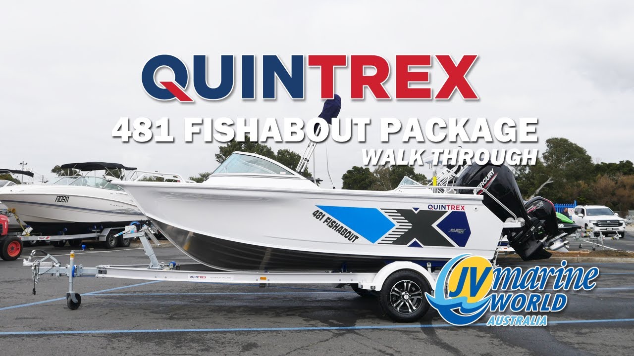 Quintrex 481 Fishabout - Walk Through Video - YouTube