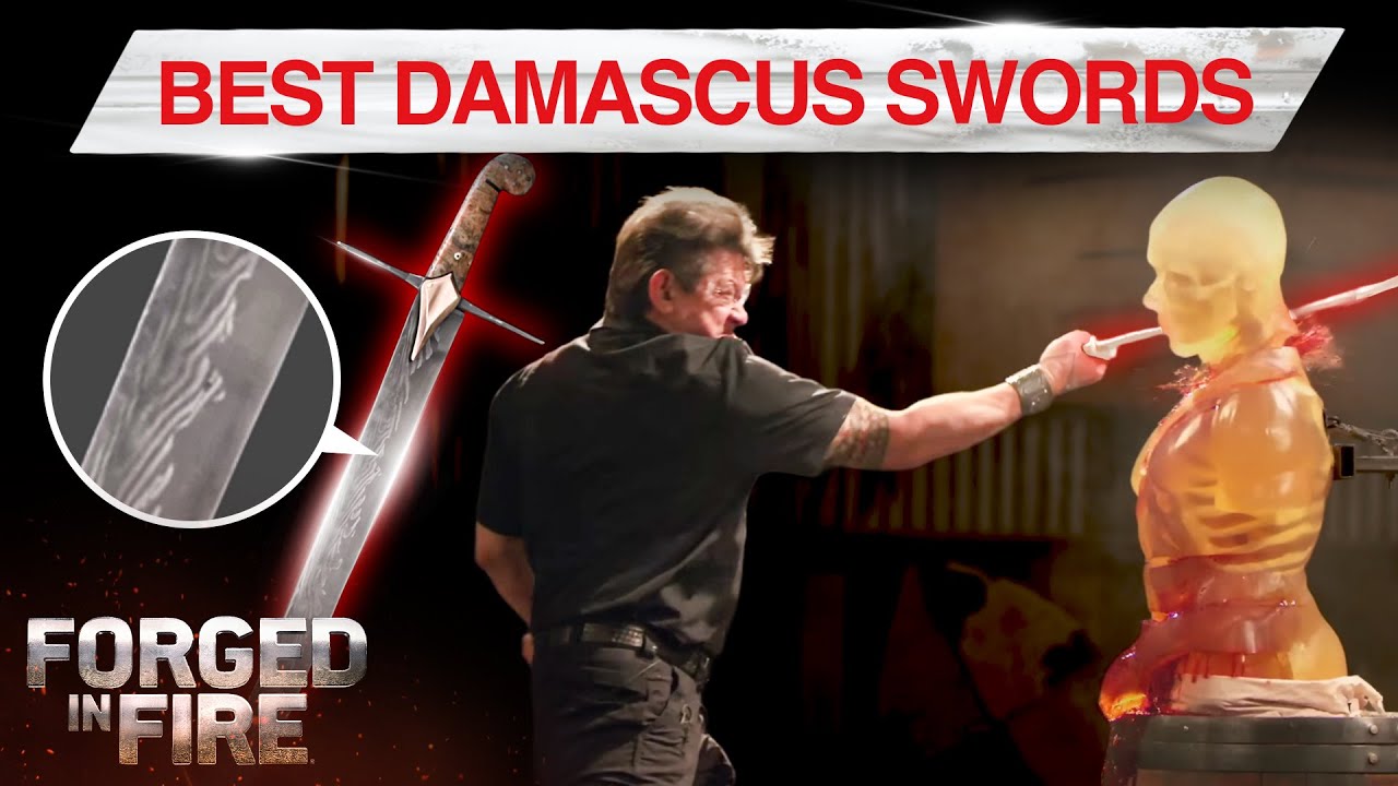 The BEST Damascus Swords You've Ever Seen | Forged in Fire - YouTube