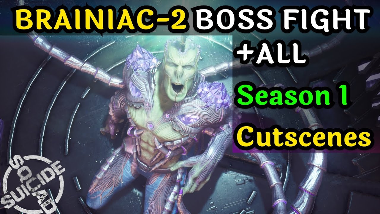 Defeating Brainiac-2 & All Season 1 Cutscenes in Suicide Squad: KtJL ...