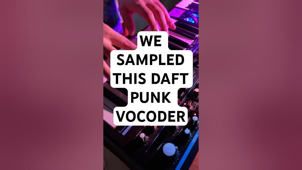 We SAMPLED this Daft Punk VOCODER - YouTube