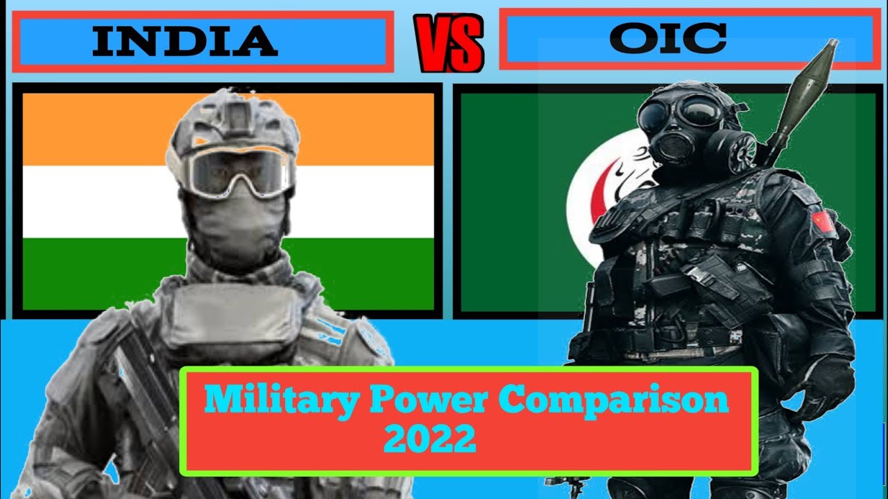 India vs OIC military power comparison 2022 || Latest military ...