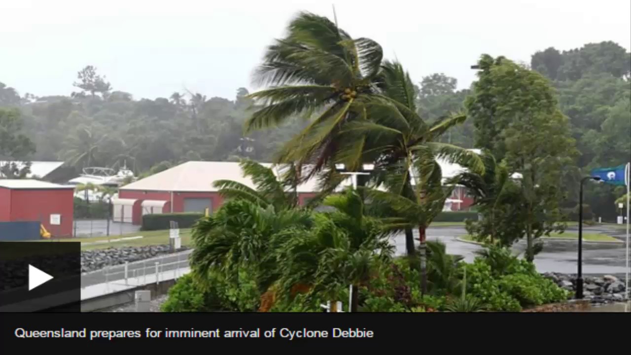 Thousands evacuate in Queensland,Australia_Cyclone Debbie - YouTube