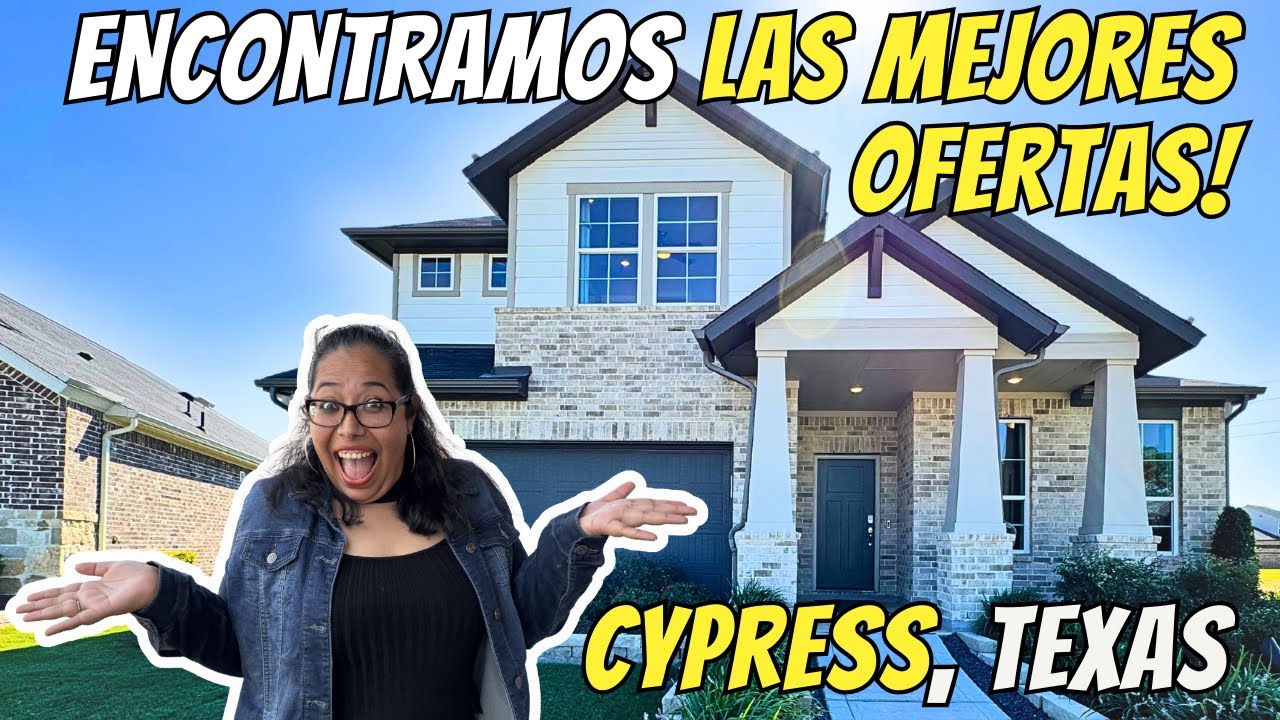 Cypress TX: Casas NUEVAS Amplias y ASEQUIBLES TOP Suburbio en HOUSTON ...