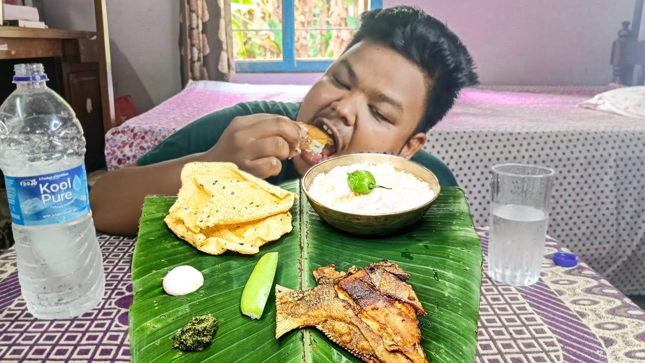 Eating Poita Bhaat | Panta Bhaat | Assamese Food Vlog - YouTube