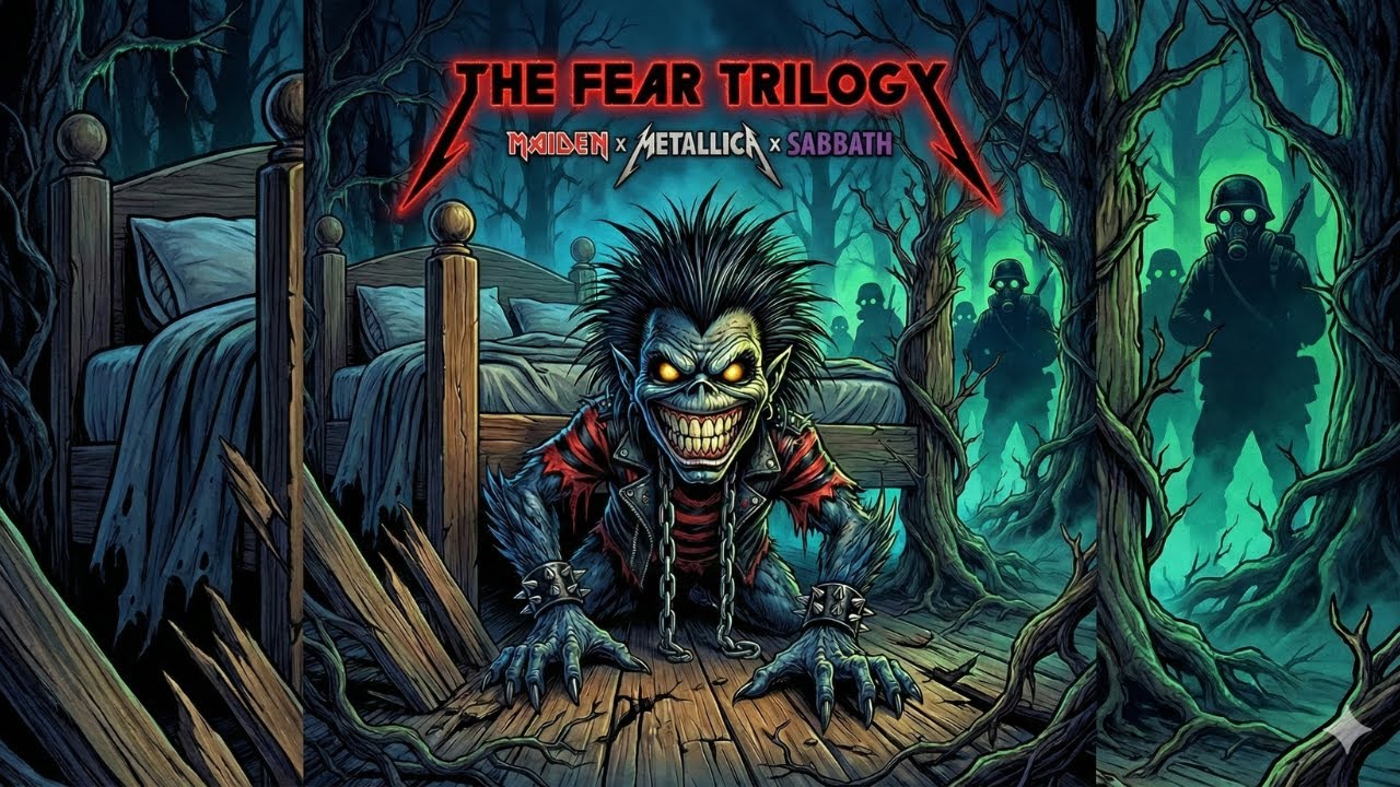 Iron Maiden vs Metallica vs Black Sabbath | The "Fear Trilogy" (Full ...
