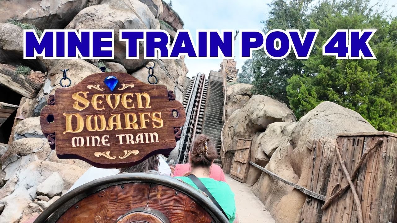 Seven Dwarfs Mine Train POV 4K | Magic Kingdom Walt Disney World - YouTube