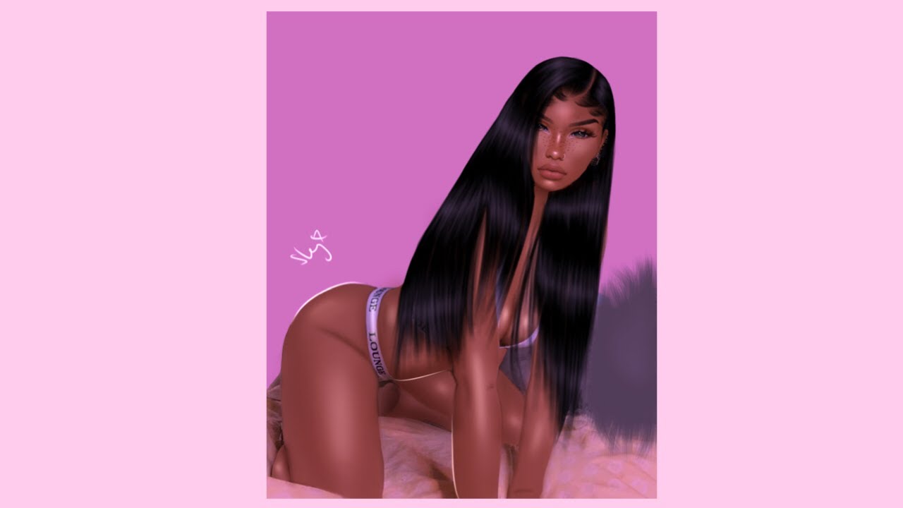 Imvu real life repaint tutorial on IbisPaintx - YouTube
